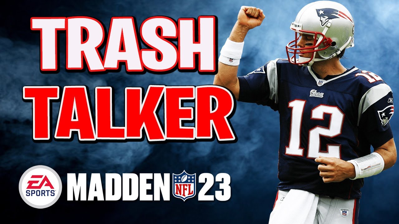 The Biggest Trash Talker In Madden 23 - "TRASH A** B**CH!" - YouTube