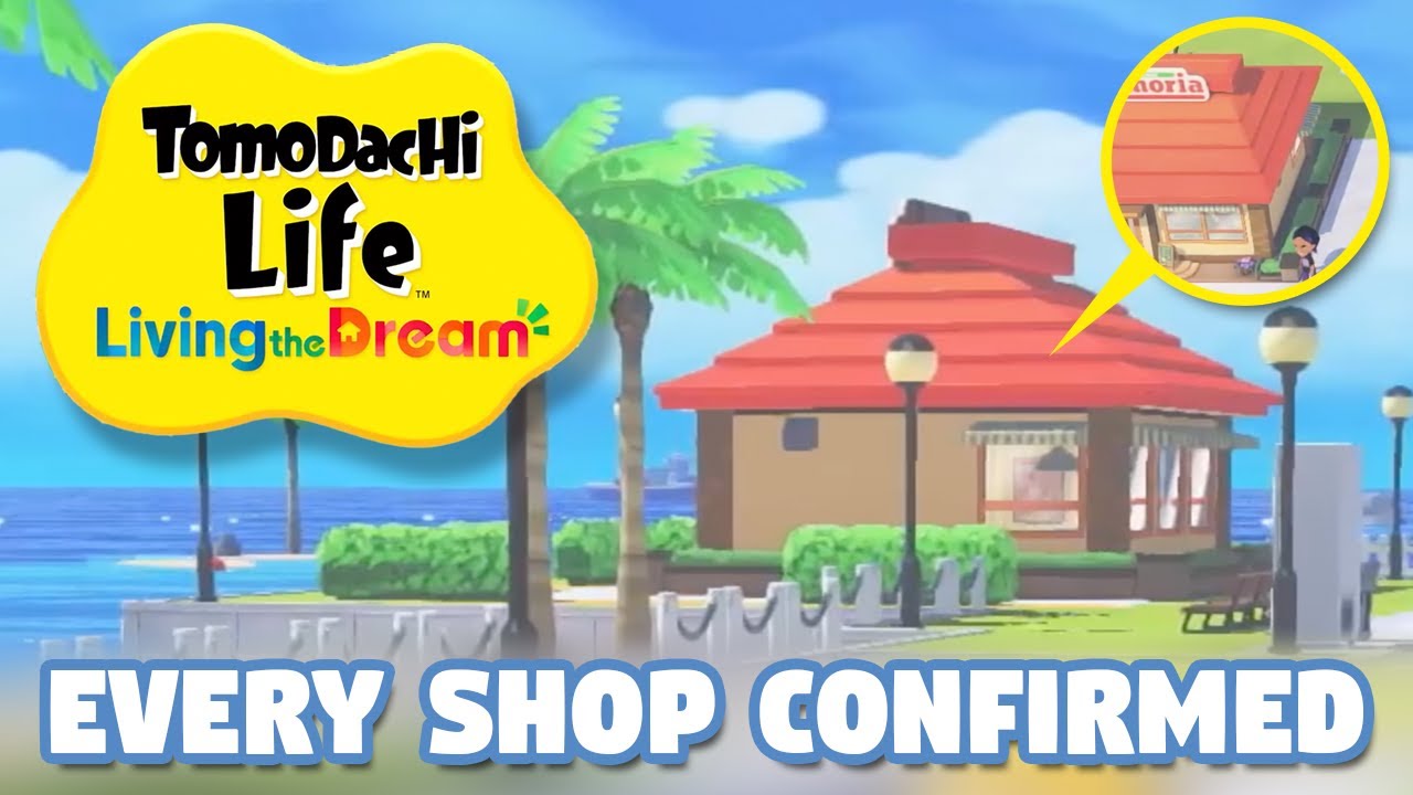 Tomodachi Life: Living the Dream - EVERY Shop Confirmed So Far! - YouTube
