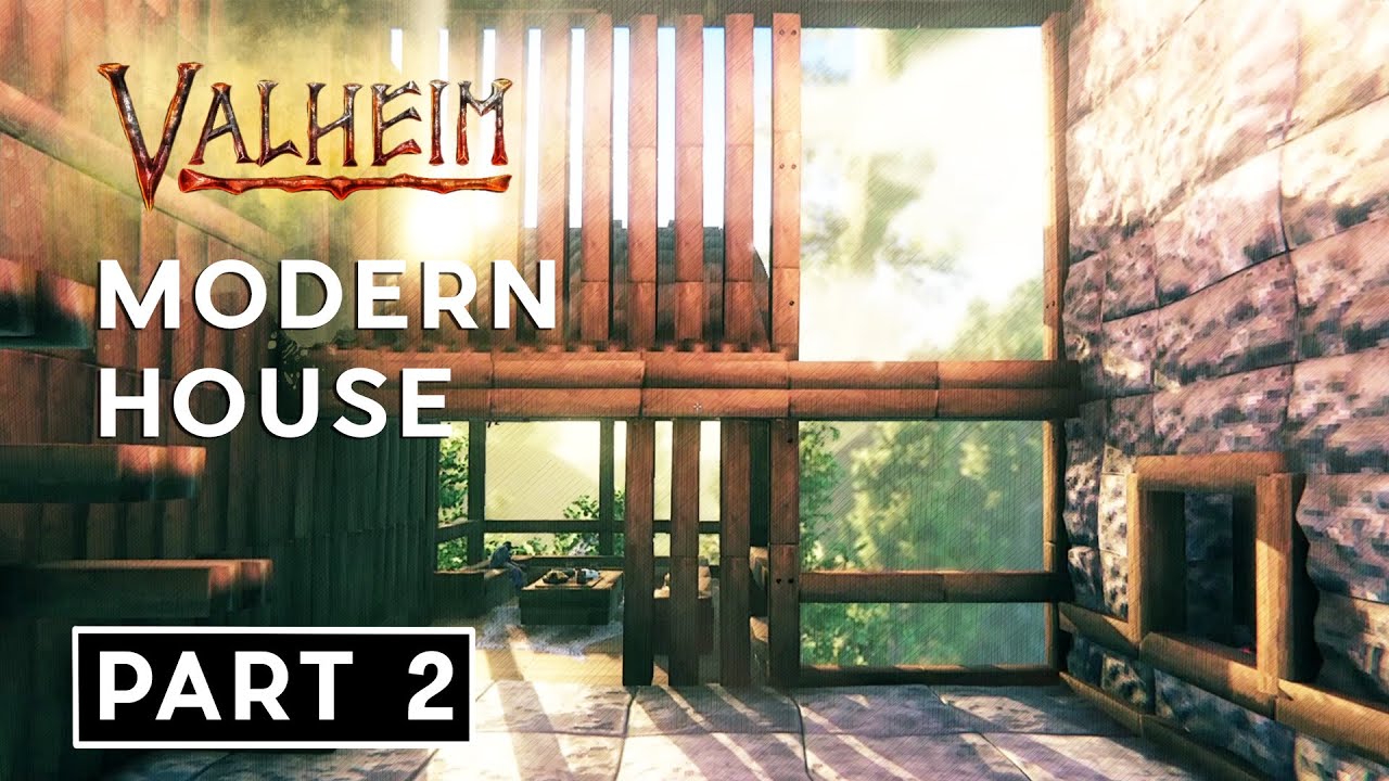 Valheim - Modern House - PART 2 - More Hidden Features - YouTube