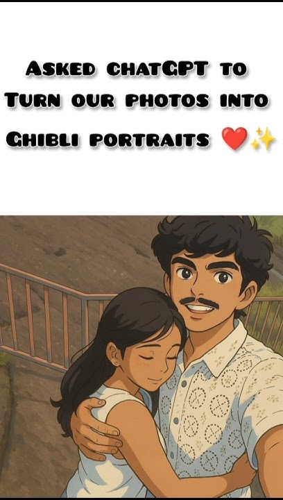 We asked chatGPT to turn our photos into GHIBLI PORTRAITS Instagram ...