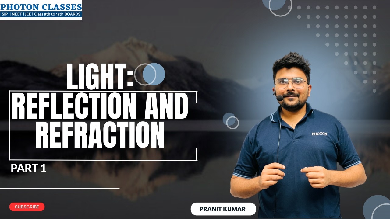 Class 10 Physics: Light - Reflection & Refraction | Part 1| Photon ...