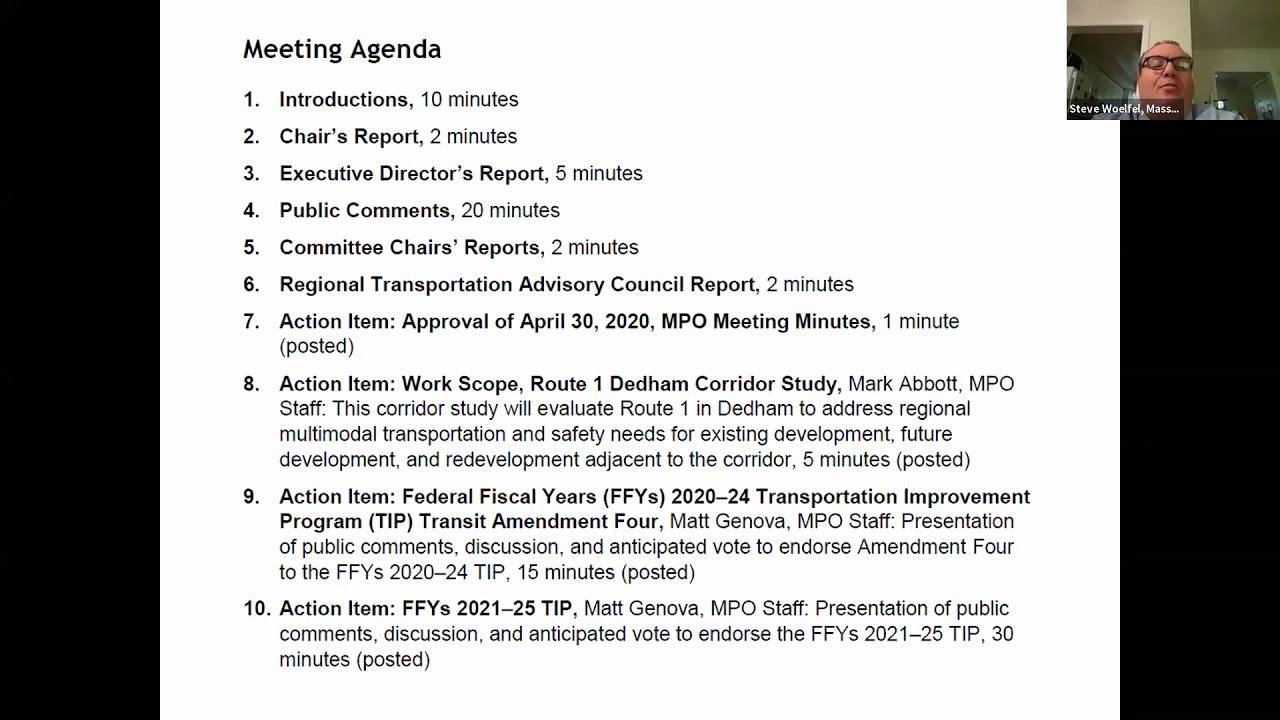 Boston Region MPO Board Meeting: May 28, 2020 - YouTube