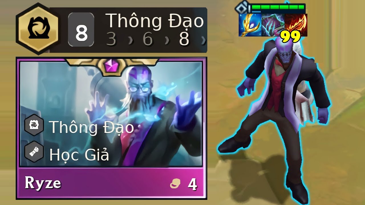 ROBINSONG SỬ DỤNG RYZE THÔNG ĐẠO SIÊU CARRY META MỚI LEO RANK CỰC KHỎE ...