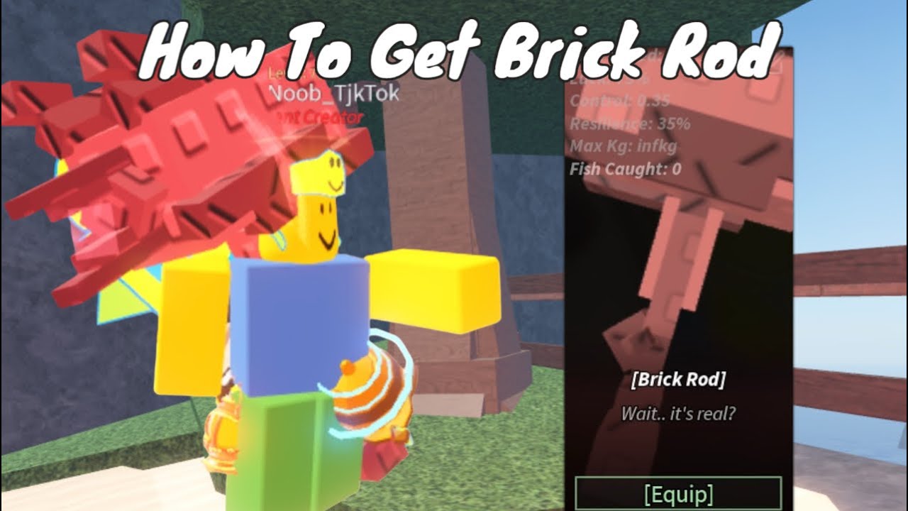 How To Get Brick Rod In Fisch - YouTube