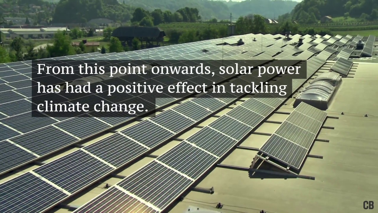 Solar panels have been benefitting climate 'since 2011' - YouTube