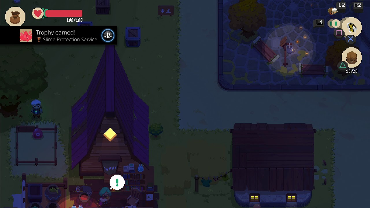 Moonlighter - Slime Protection Service Trophy/Achievement Guide - YouTube