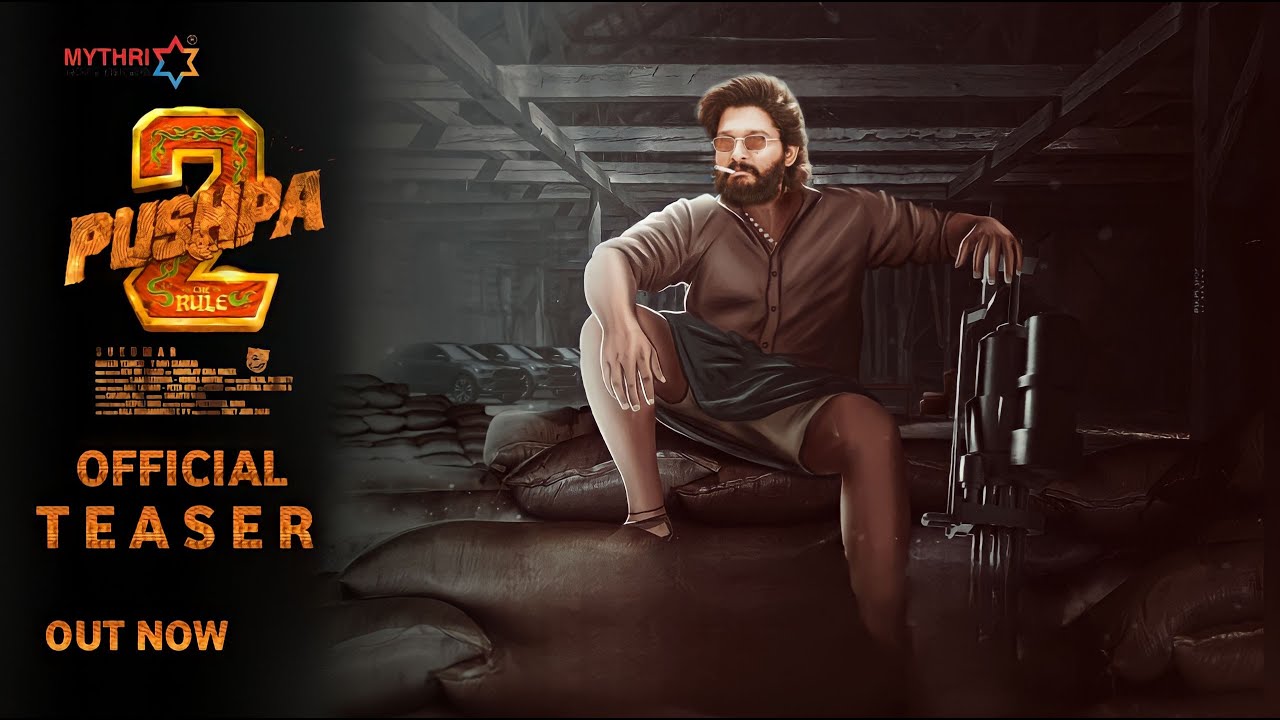 Pushpa 2 Official Teaser| Allu arjun, Rashmika, Sukumar, DSP, Pushpa 2 ...