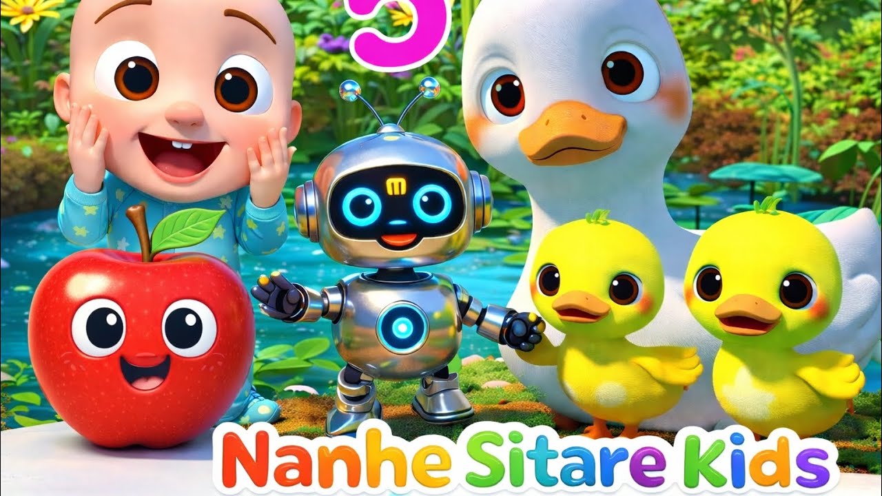 Chhota Robot Aur Garam Chai 🤖☕ | Nursery Rhyme | Nanhe Sitare Kids ...