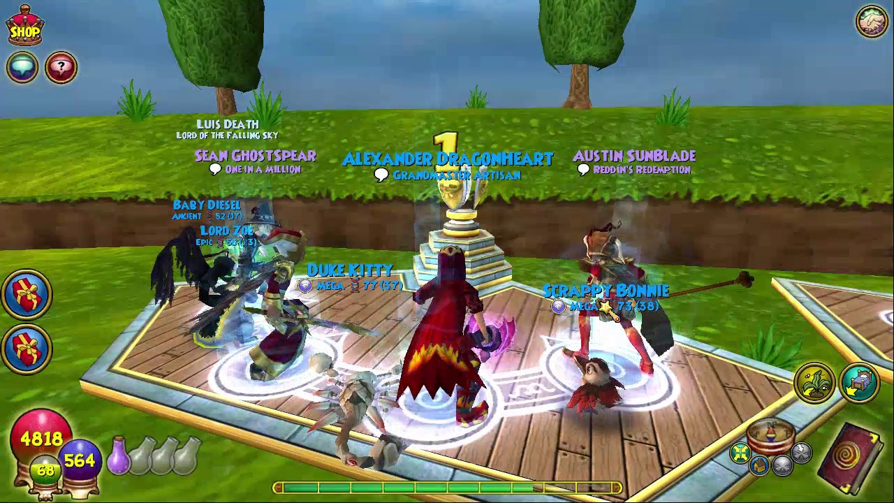 Rattlebones Exalted Duel - Wizard101 Live Stream - YouTube