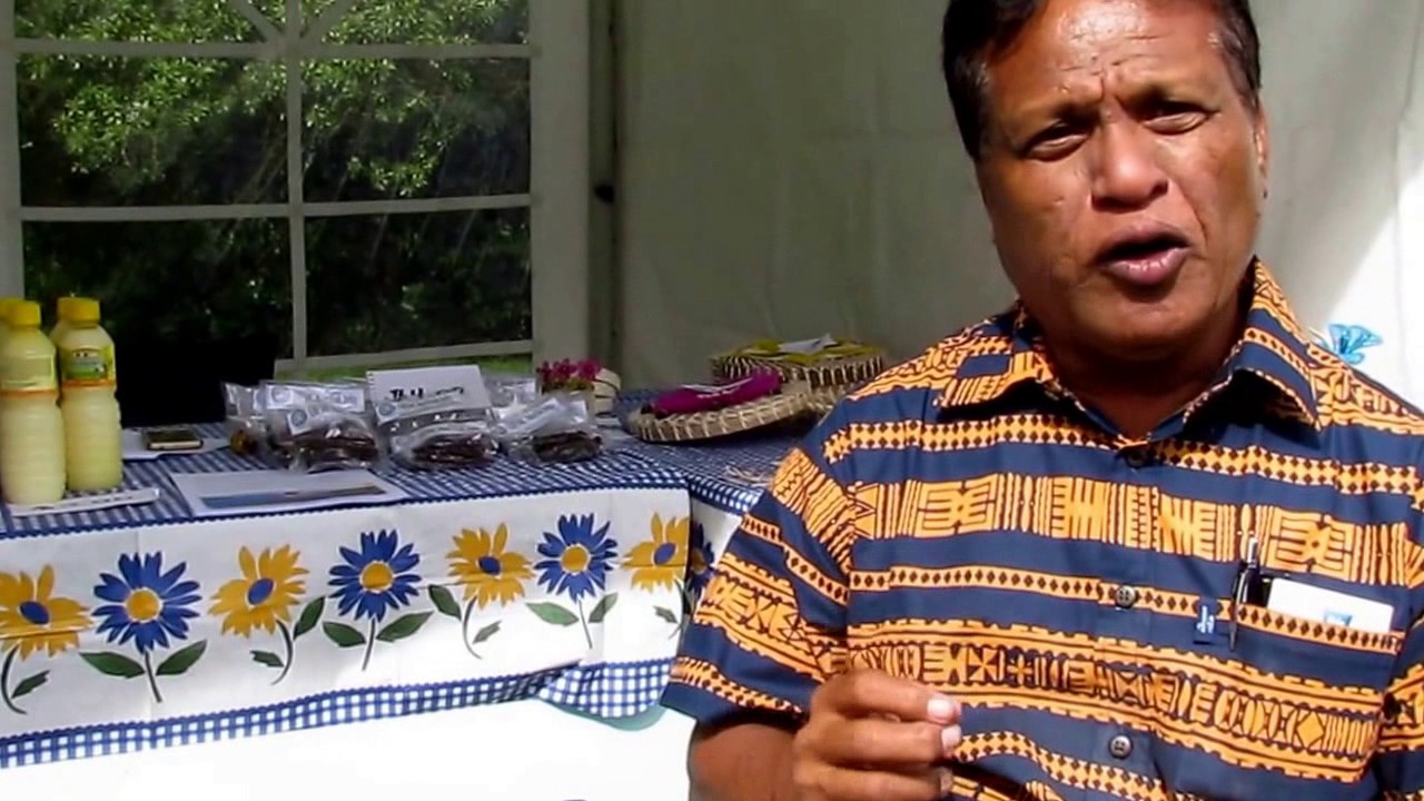 Jim Philippo of Tobolar Copra Processing, Marshall Islands (fin) - YouTube