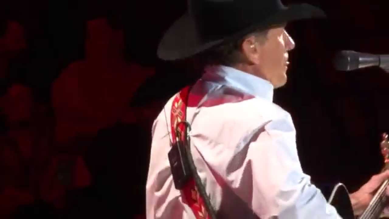 George Strait Denver 2014 - Here For a Good Time - YouTube