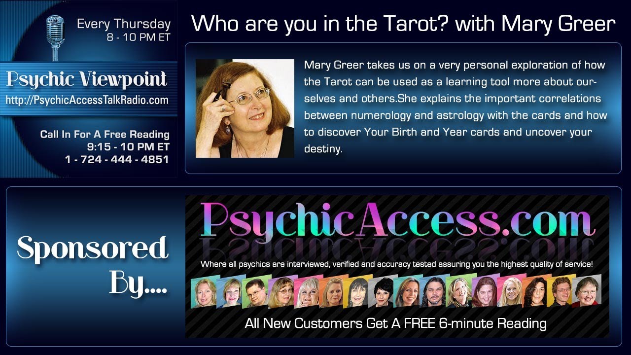 Who are you in the Tarot with Mary Greer - YouTube