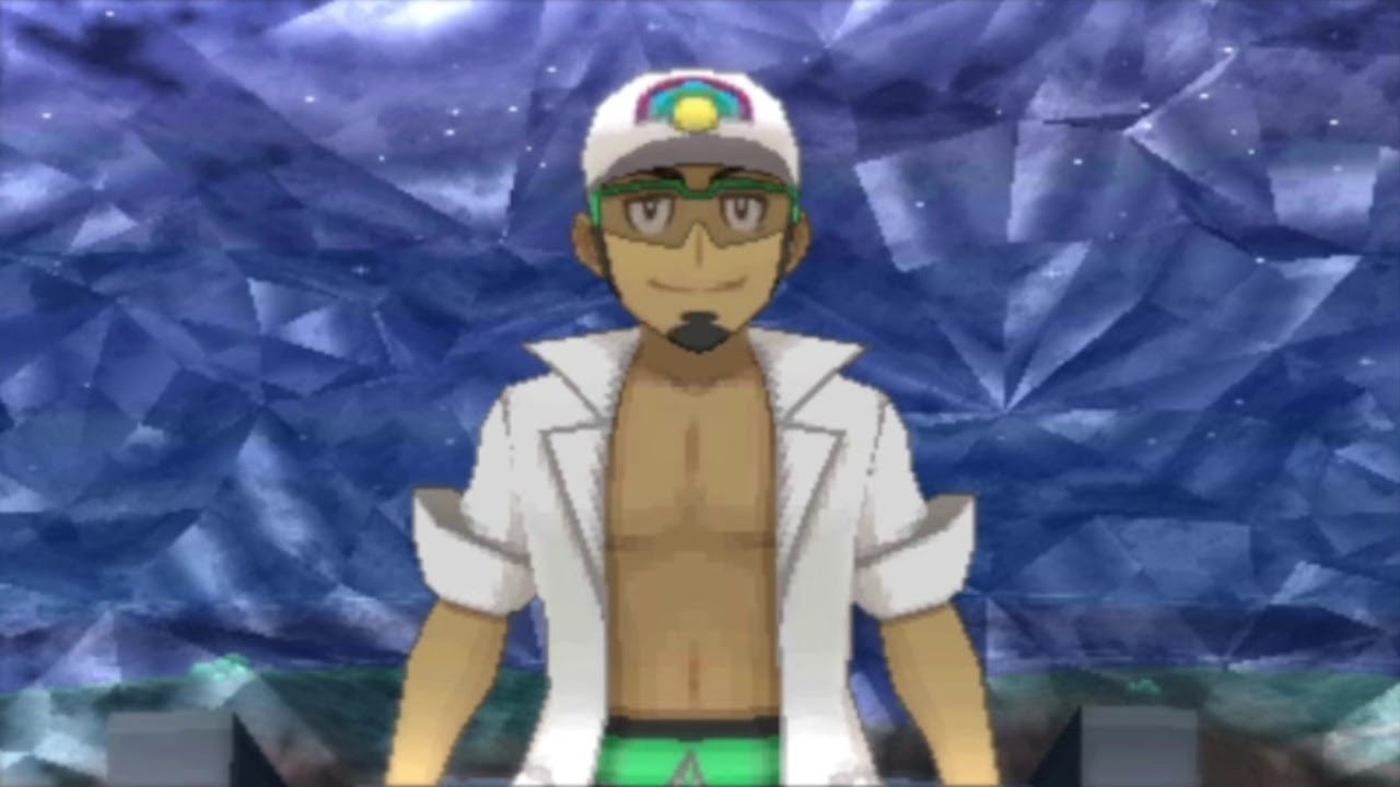 Pokémon Ultra Sun/Ultra Moon - Professor Kukui Battle (Title Defense ...