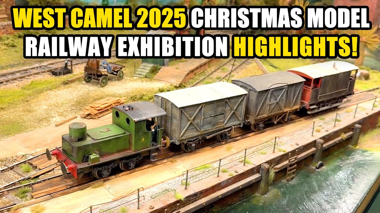 MODEL RAILWAY LAYOUTS at the 2025 WEST CAMEL CHRISTMAS MODEL RAILWAY ...