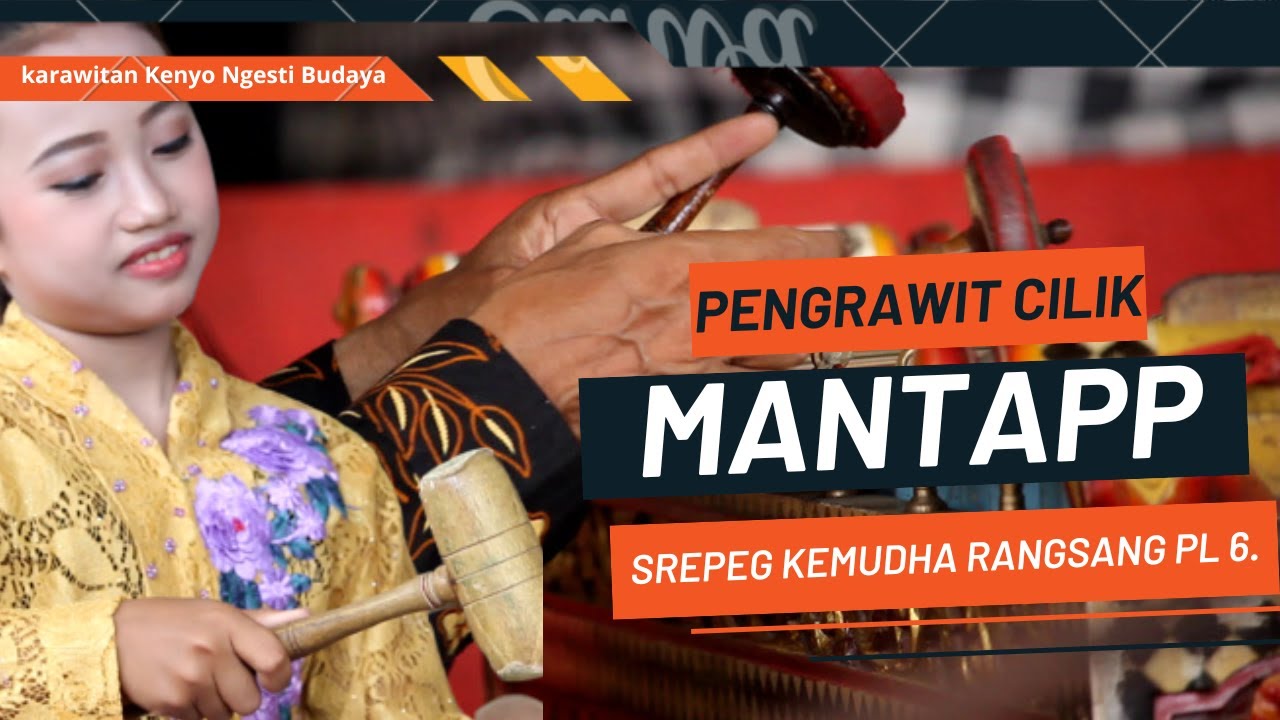 Suasana ASRI Pedesaan || Srepeg Kemudha Rangsang Pelog 6.|| Pengrawit ...