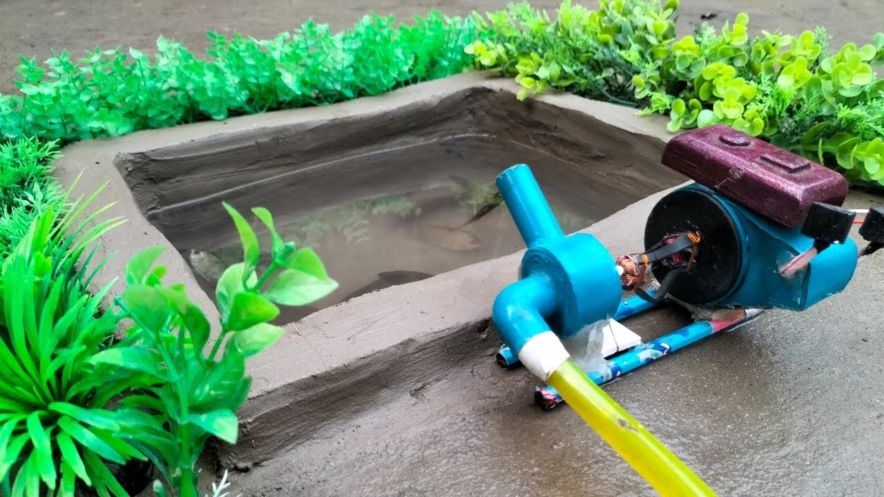 Fishing Exciting Science Project Using MiniWater Pump - Water Pump ...