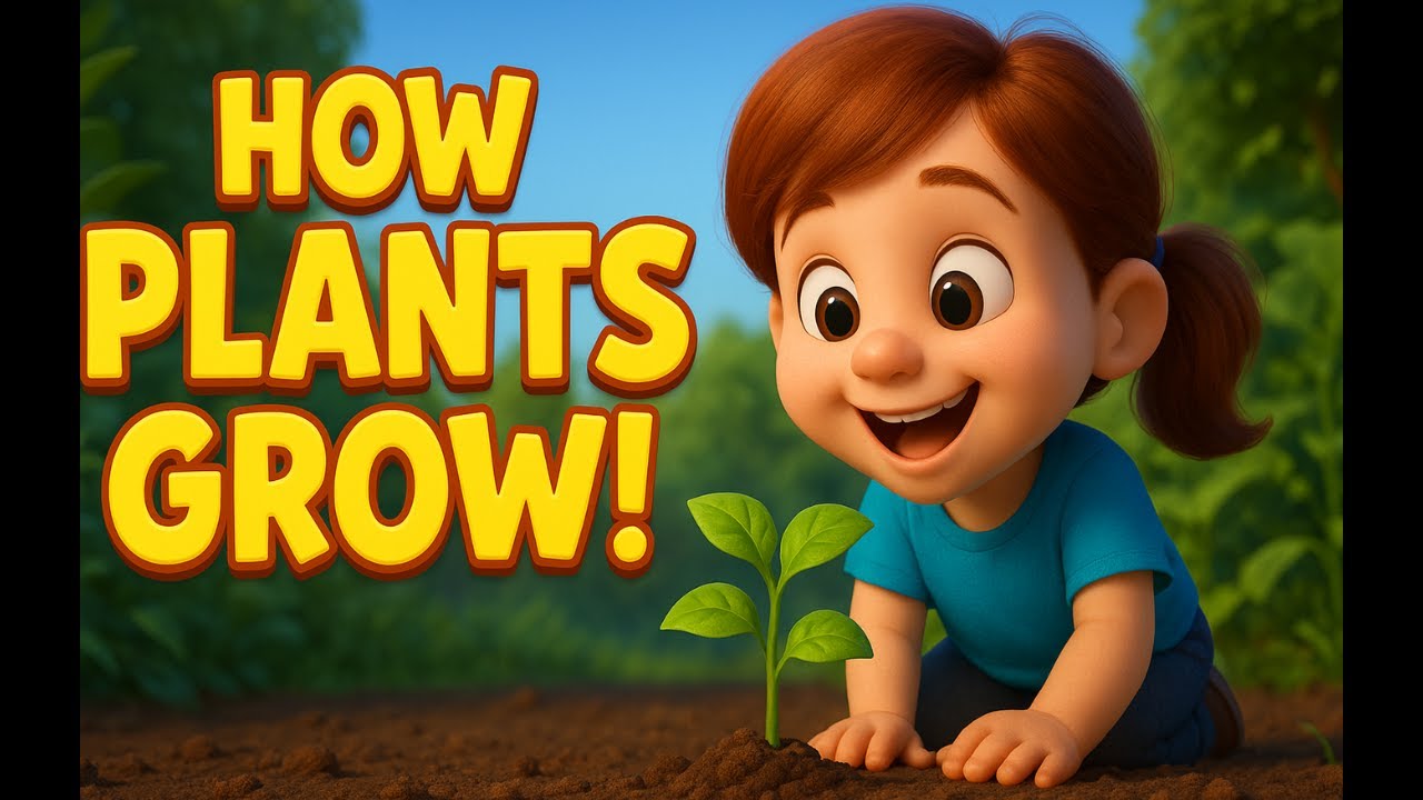 How Plants Grow! | Songs for Kids | Sing & Learn | TinyHearts - YouTube