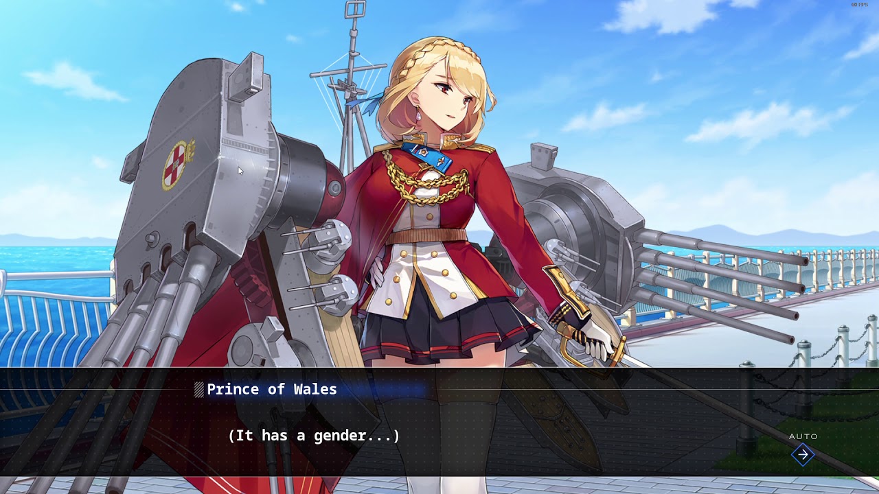 Azur Lane : Crosswave Episode 8 One Angry Eldridge - YouTube