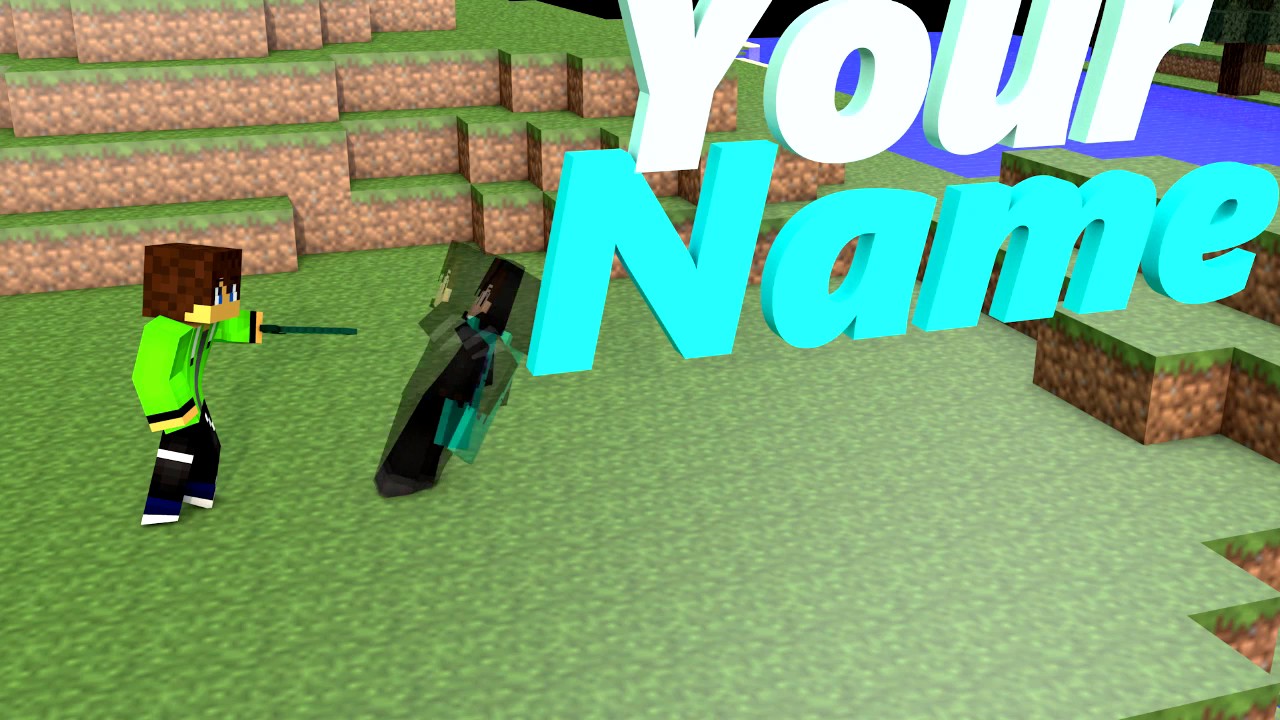 Minecraft Animation İntro Template ! [AfterEffects-C4D] - YouTube