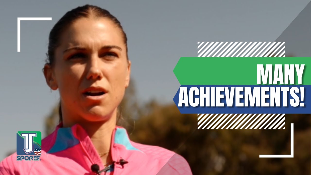 Alex Morgan REFLECTS on her ACHIEVEMENTS with her club and the USWNT ...