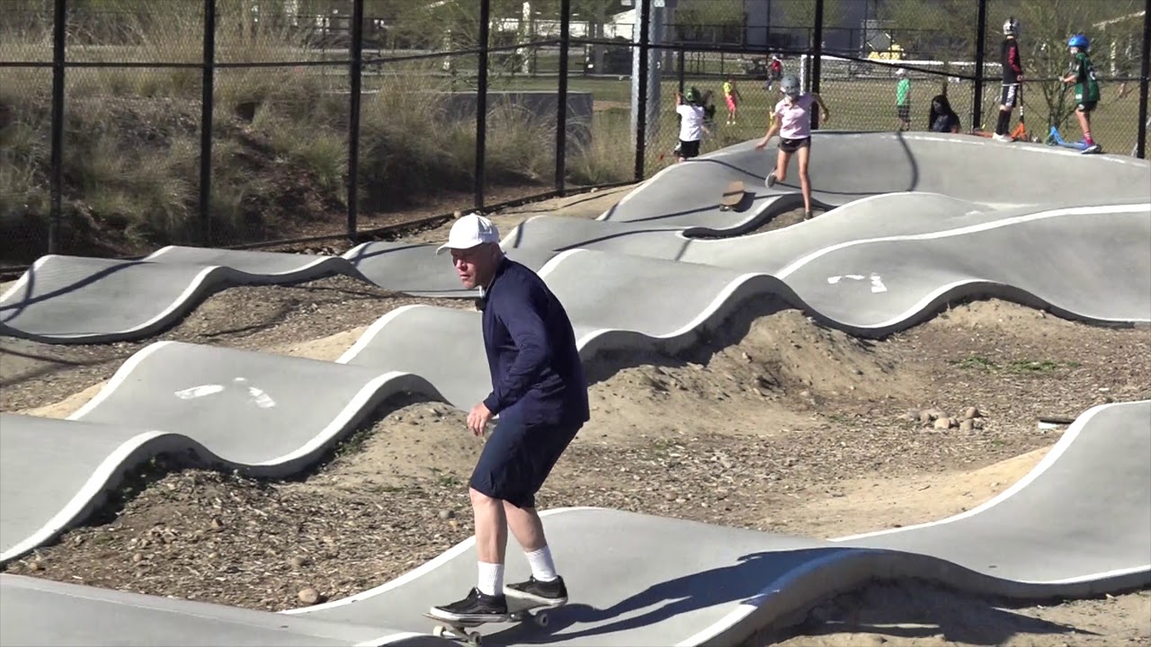PHR pump track skateboard video - YouTube