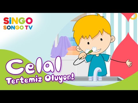 CELAL Tertemiz Oluyor 🧼🚿 – SingoSongo TV I İsme Özel Çocuk Şarkıları 🎶