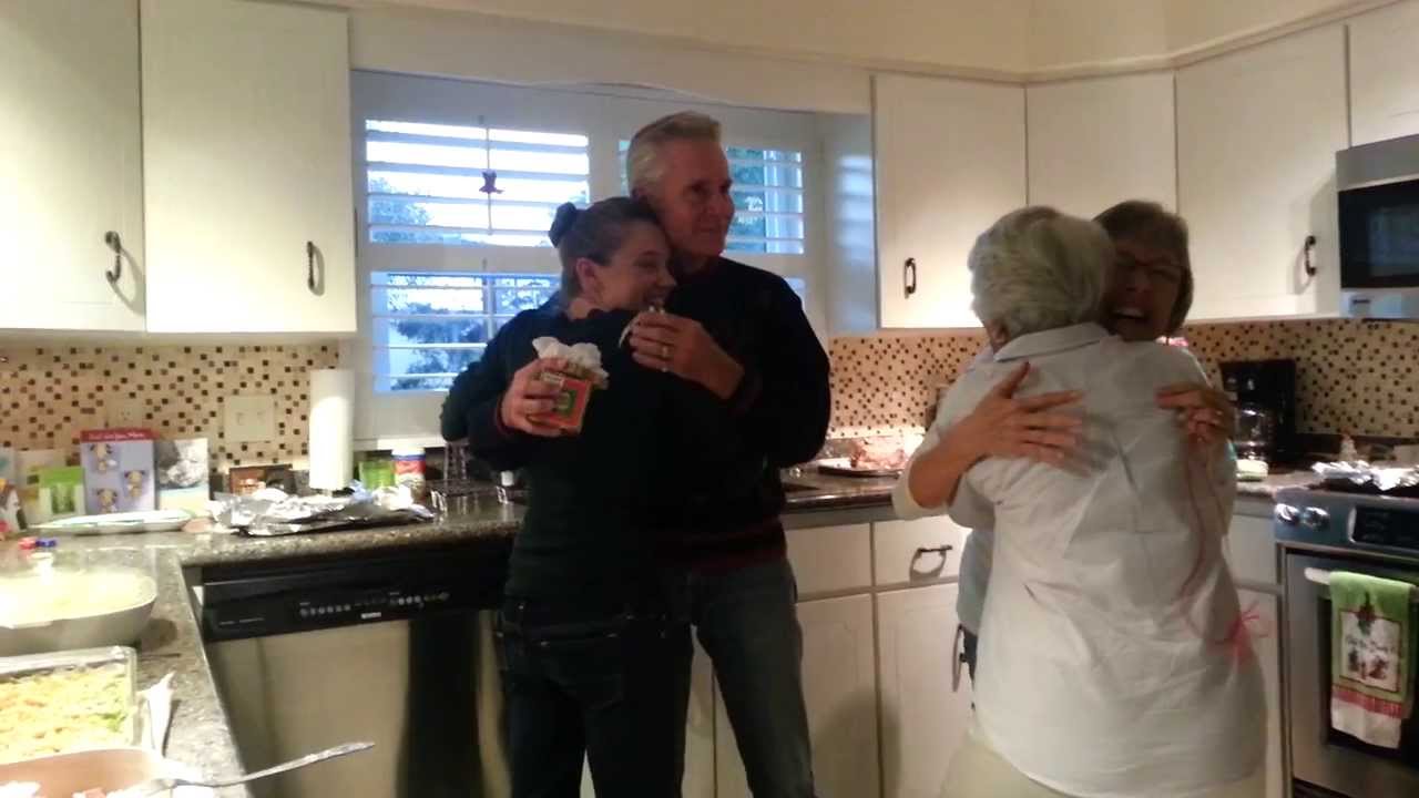 Jen & Josh Baby Announcement to Dumke Family - YouTube