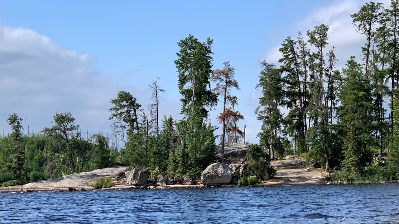 BWCA Larch Lake island campsite review - YouTube