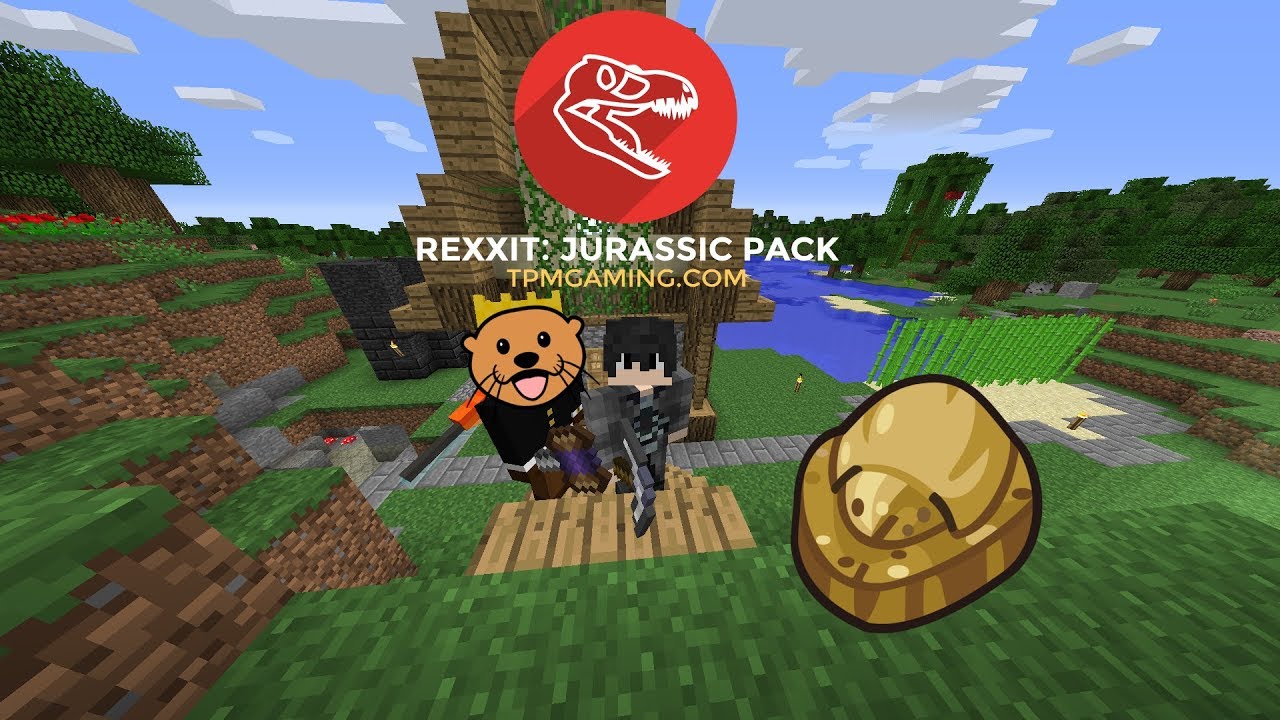 "The Real Journey Begins!"Jurassic World: Minecraft Modded Survival Ep ...