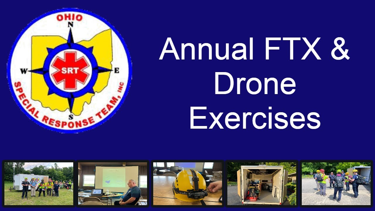 Annual FTX & Drone Training | Ohio Special Response Team (OSRT) - YouTube