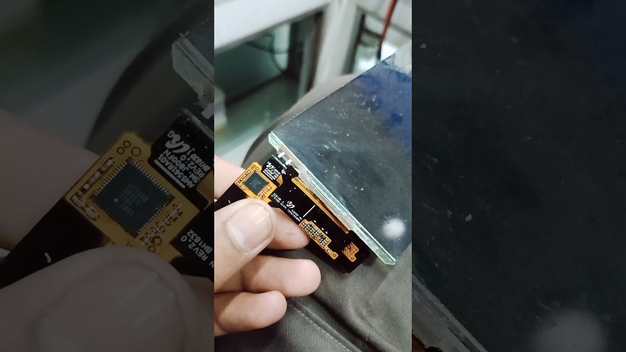 Samsung J6 Panel stip Damage - YouTube