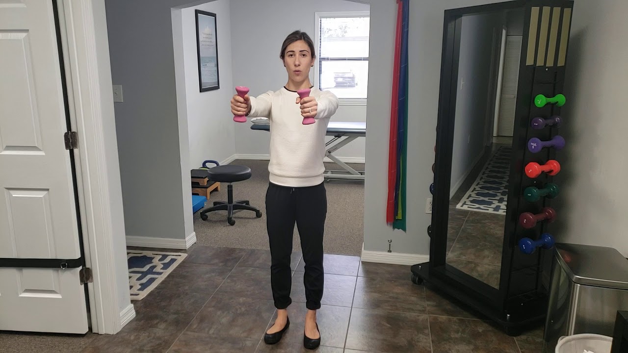 Standing Shoulder I, Y, T With Iso Hold | Pursuit Physical Therapy ...