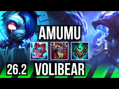 AMUMU vs VOLIBEAR (JGL) | EUNE Master | 26.2