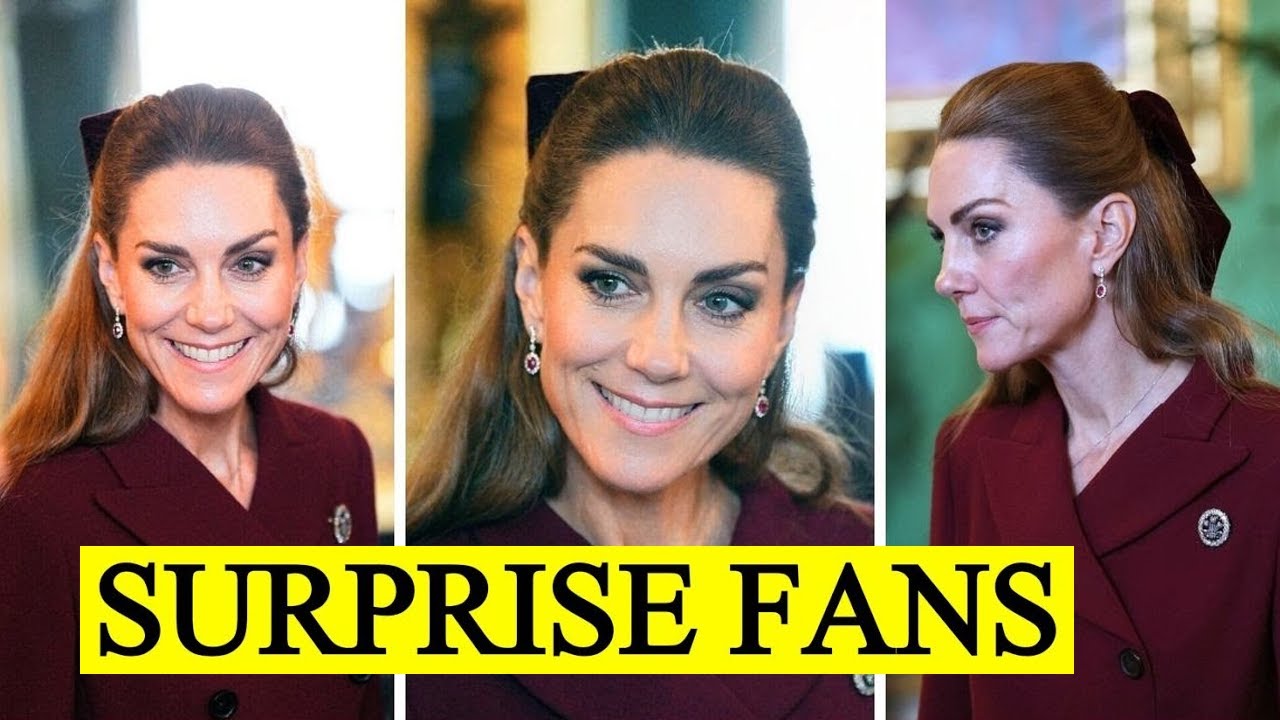 Princess Catherine SURPRISES Fans With Stunning Hair Change As She ...