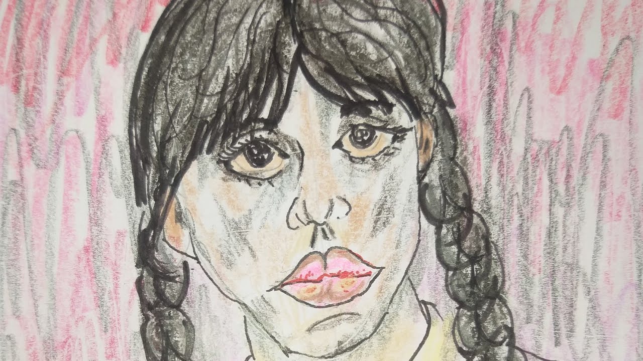 How to Draw Wandinha #88 - YouTube