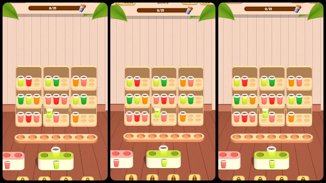 Cups Sort Jam - Android Gameplay - YouTube