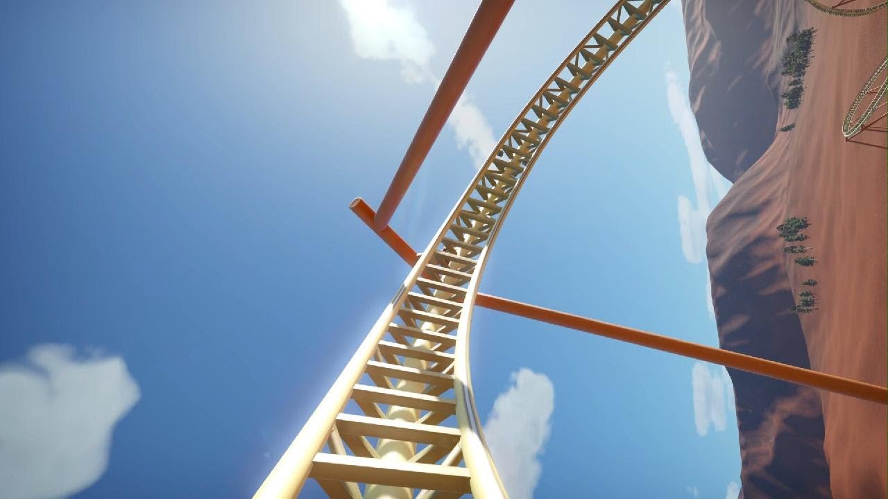 Desert Launch Coaster - YouTube