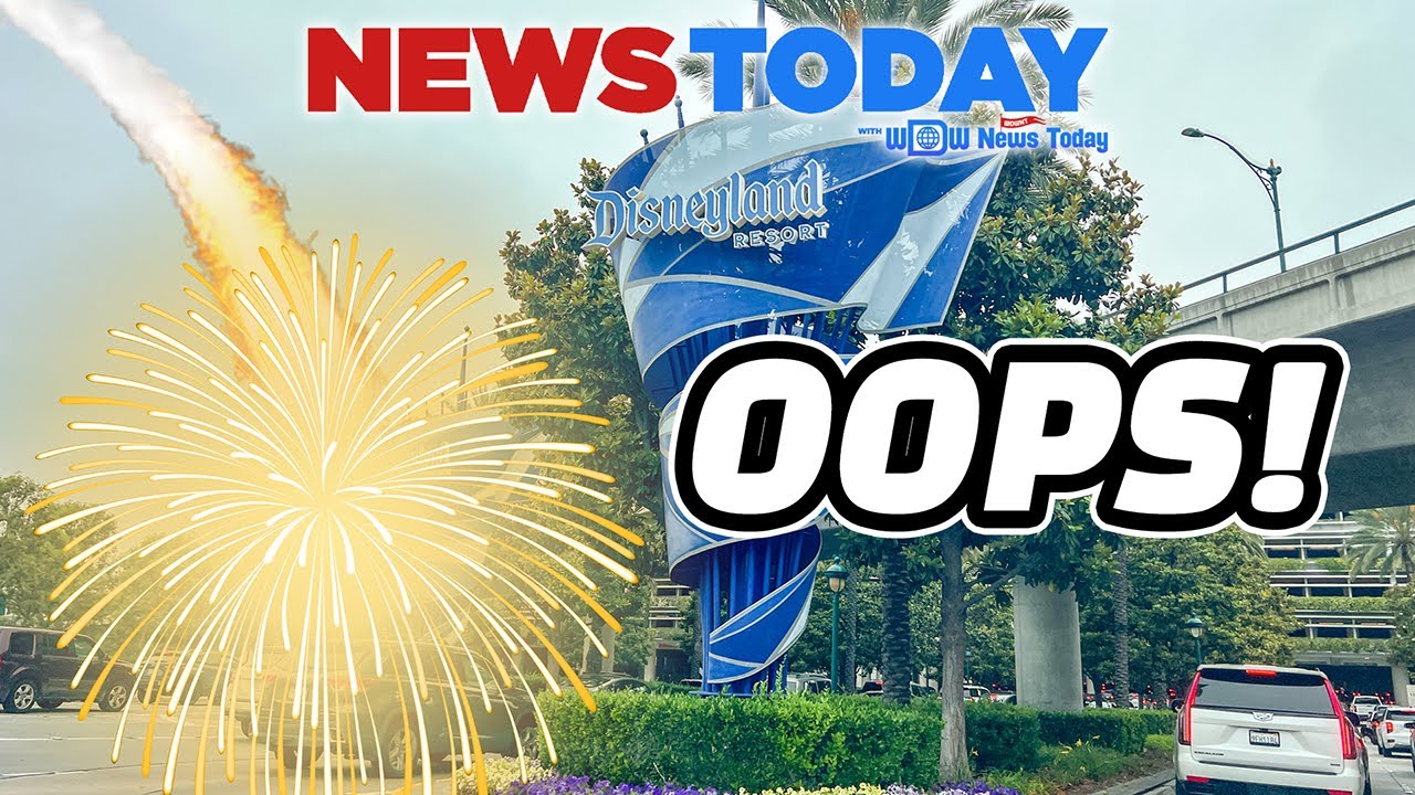 Disneyland Fireworks Explode on Highway, New Disney Opening Ceremony ...