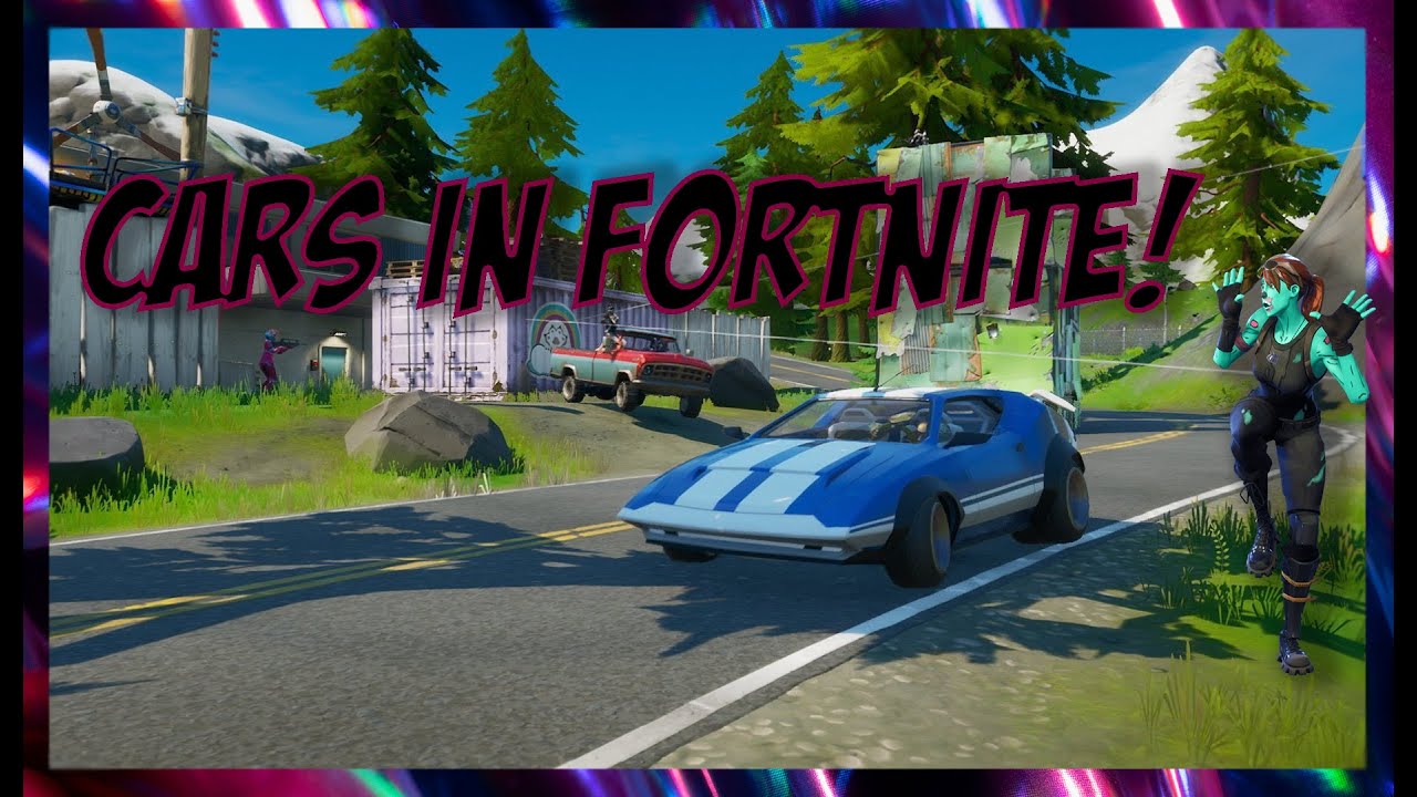 HOW TO DRIVE A CAR IN FORTNITE! - YouTube
