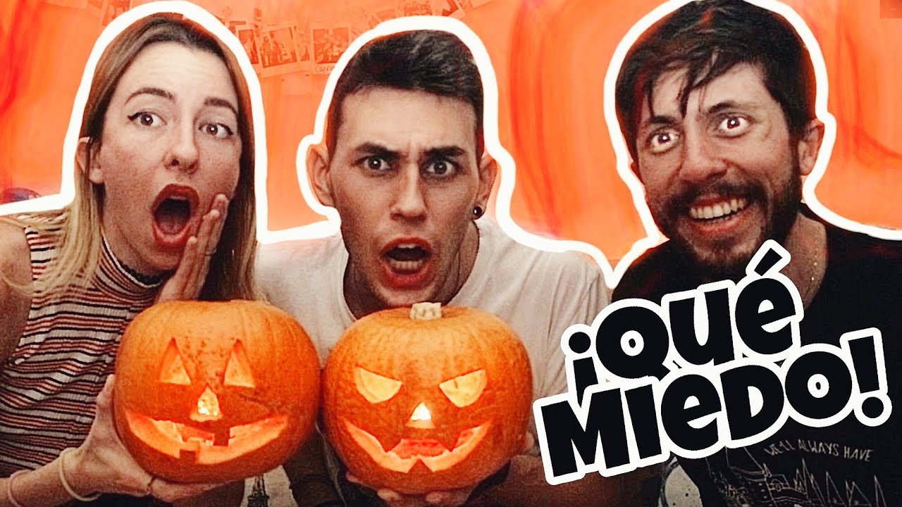 Contamos historias de miedo y hacemos calabazas de HALLOWEEN 🎃 🦇 - YouTube