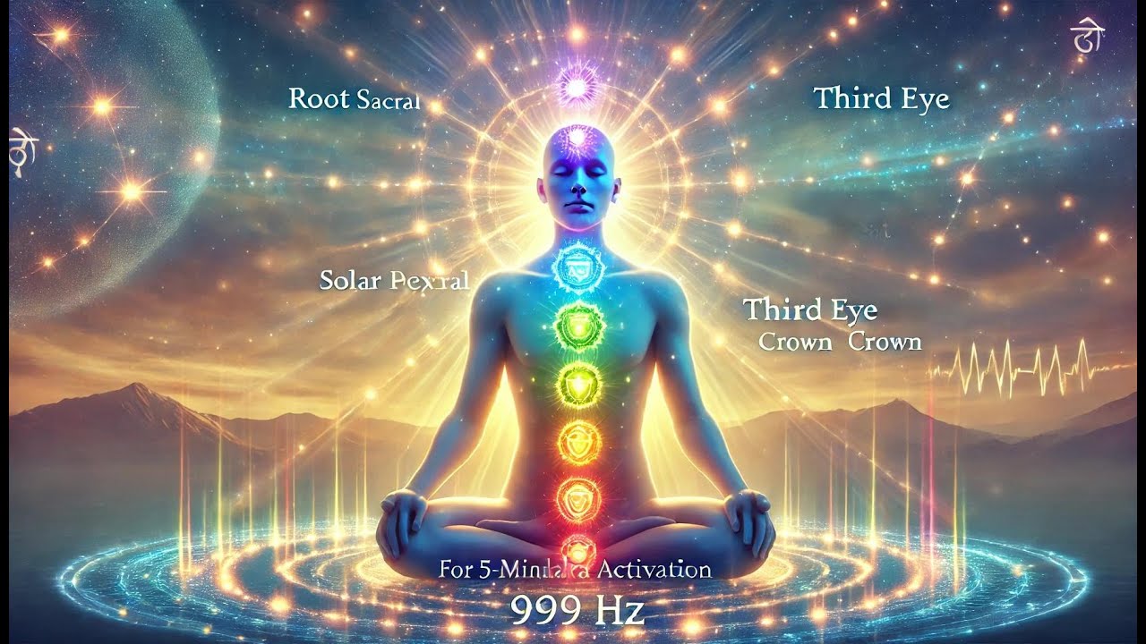 5-Minute Chakra Activation for Total Healing | Restore Body, Mind ...