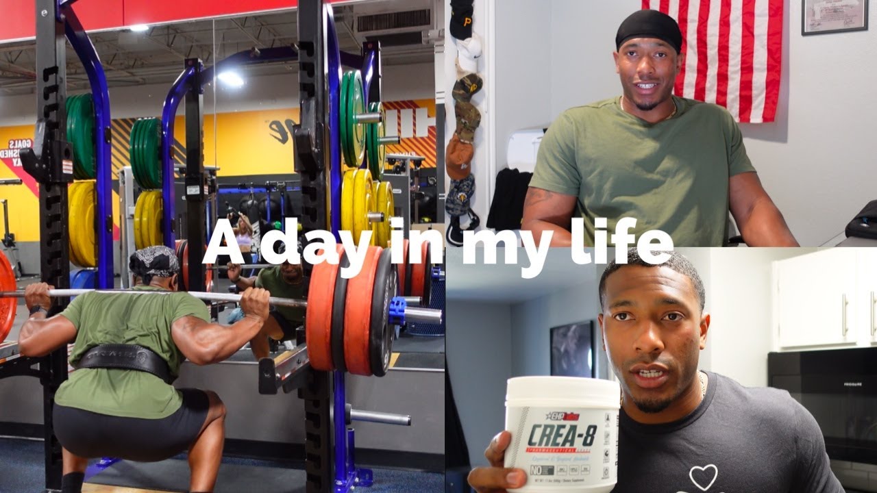 A Day in my life + Leg Day - YouTube