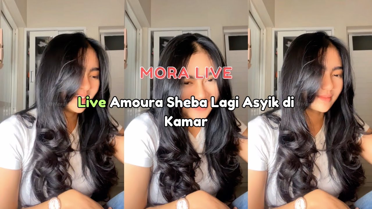 Live Amoura Sheba Lagi Asyik di Kamar - YouTube