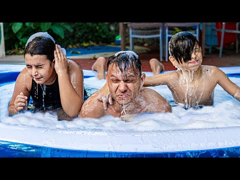 5 TONLUK DEV KÖPÜK HAVUZU KURDUM!