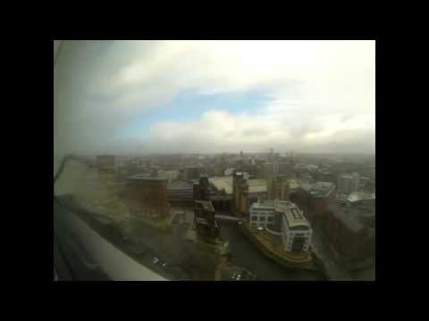 Storm over Leeds (time lapse)