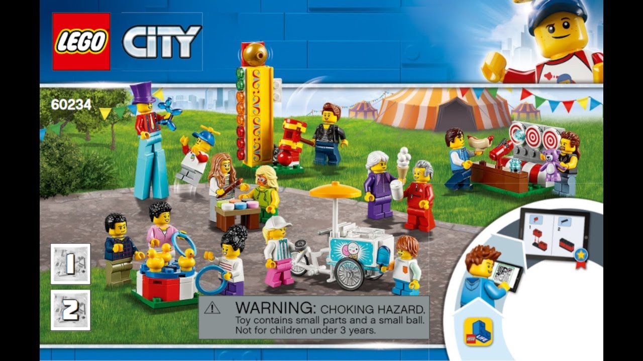 LEGO Instructions | City | 60234 | People Pack - Fun Fair | General ...