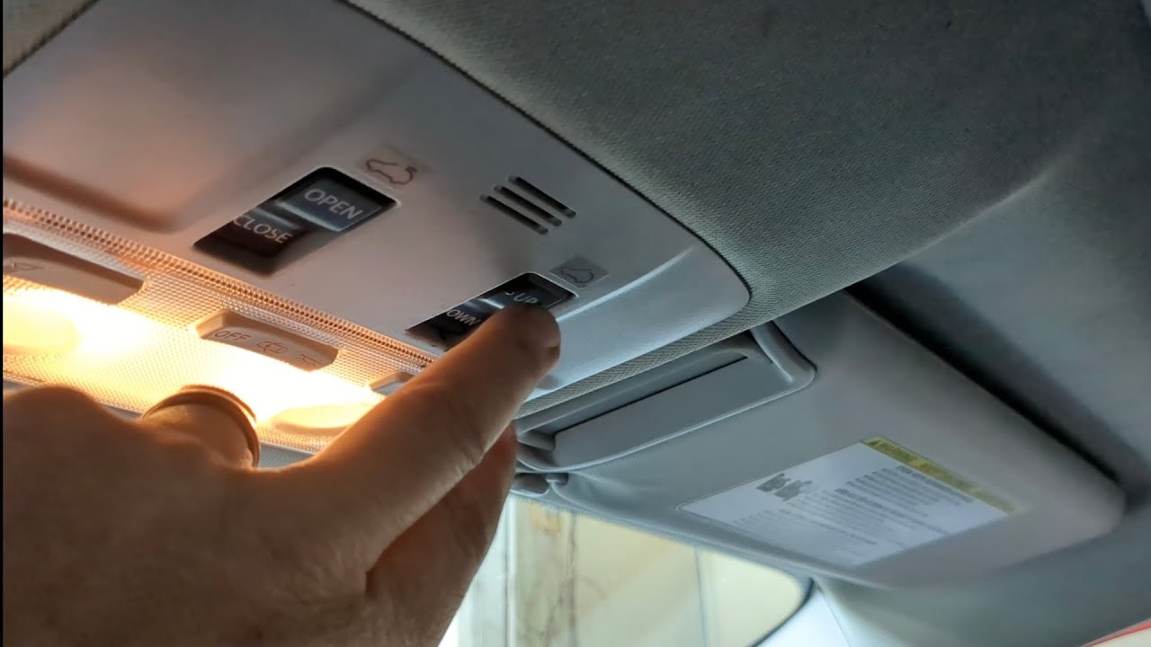 2015 Toyota RAV4 Sunroof Reprogramming Tech Tip - YouTube