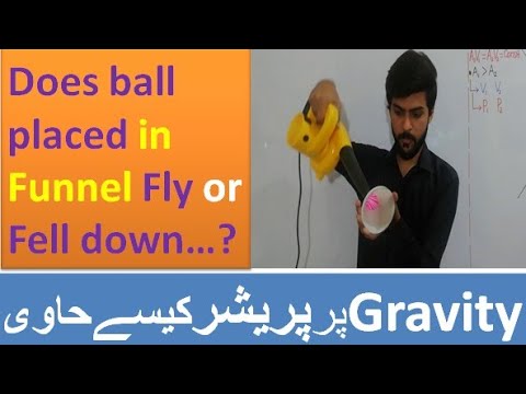 Ping Pong ball in Funnel (Surprised behaviour of ball in funnel ...