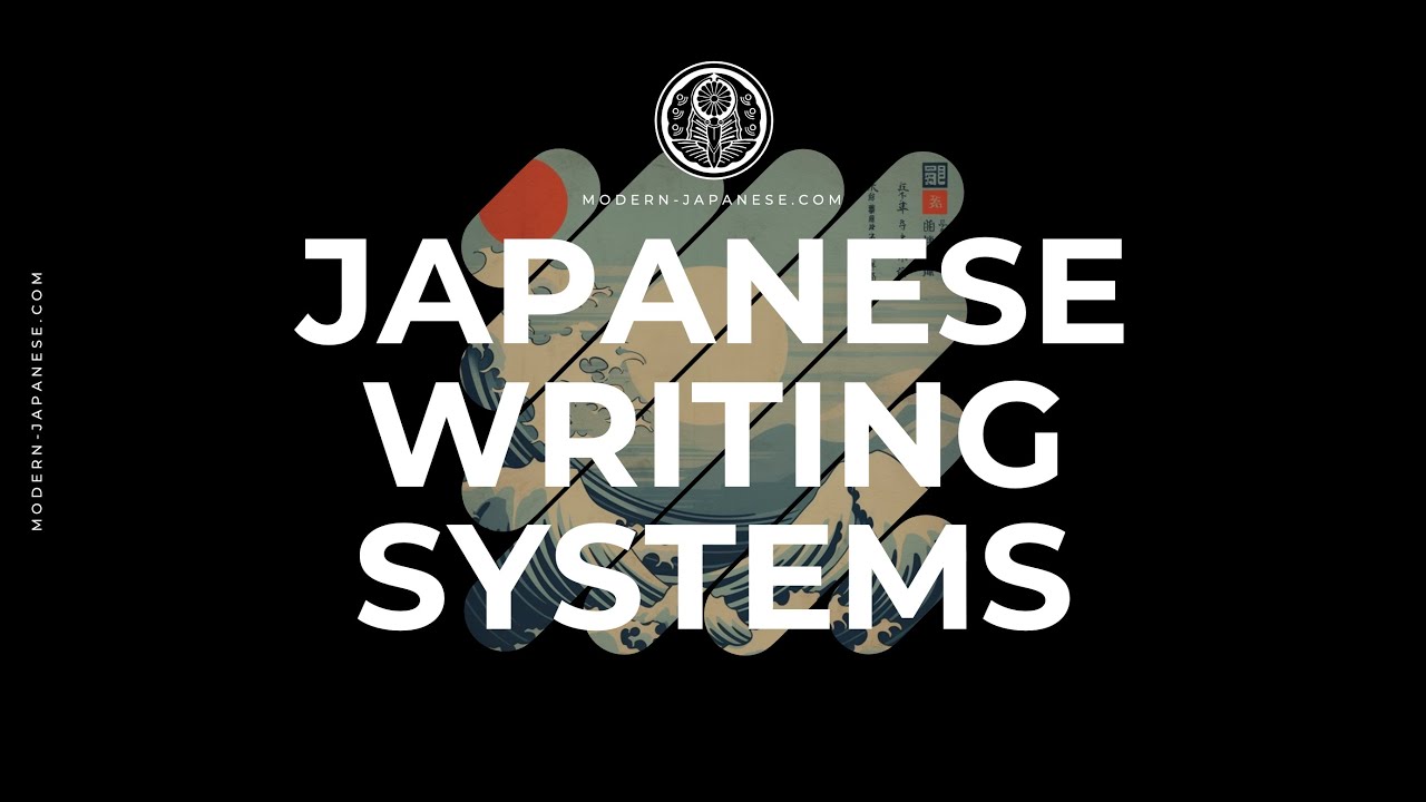 Understand Japanese Writing Systems in 5 min - Romaji Course ...