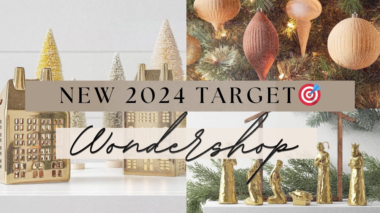 🎯 NEW 2024 TARGET CHRISTMAS WONDERSHOP DECOR PREVIEW | Affordable ...